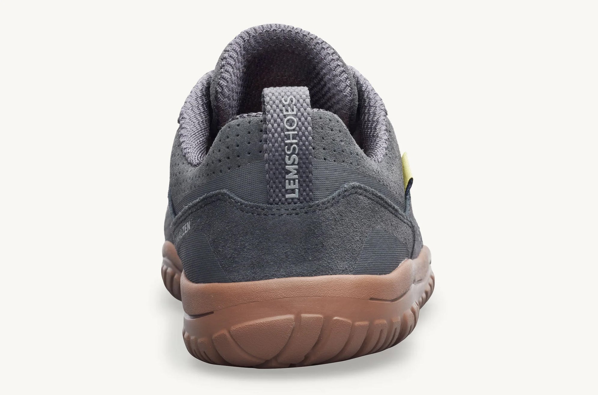 Lems Primal Zen Unisex Suede - Graphite — footworksrunning