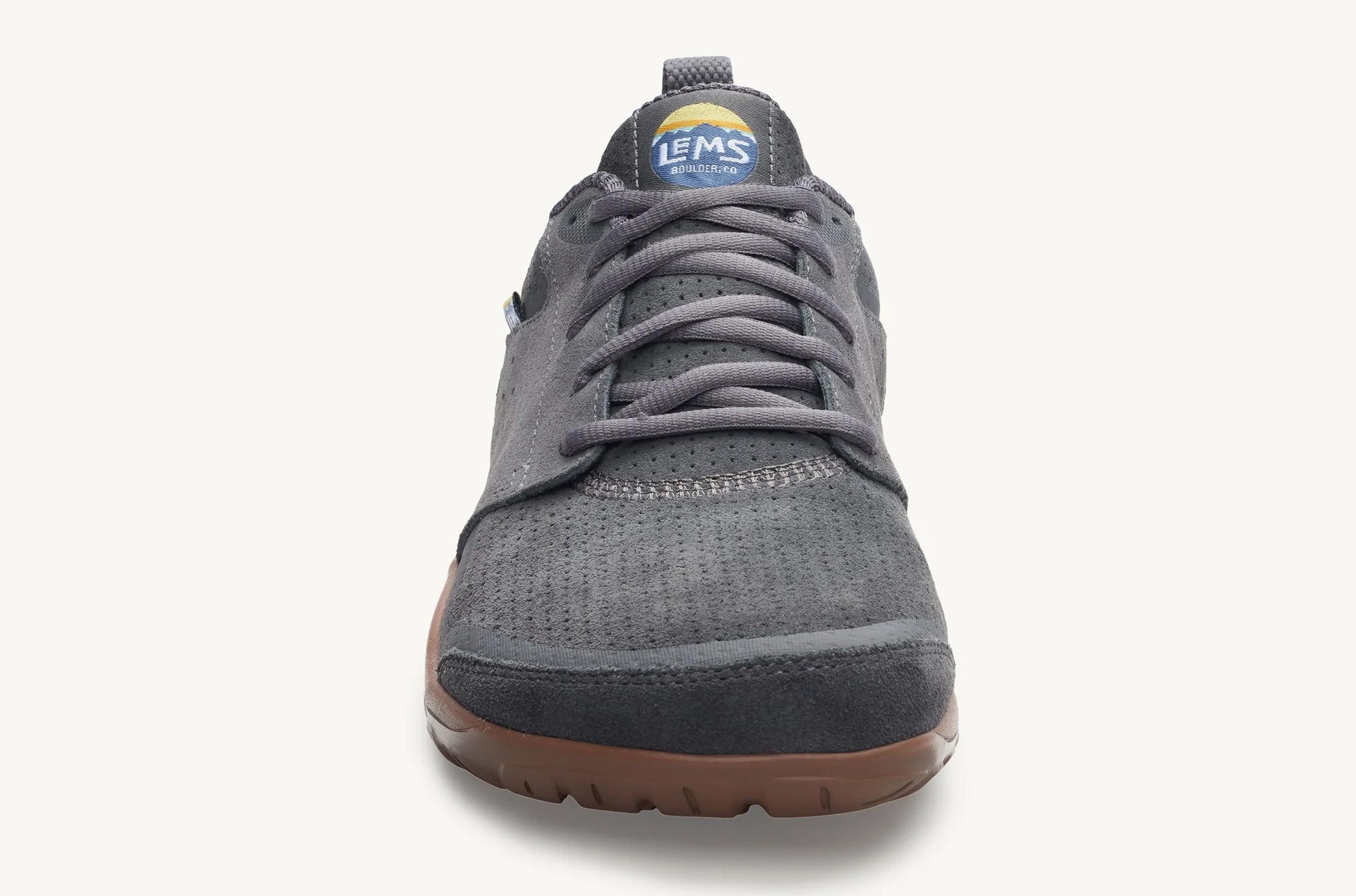 Lems Primal Zen Unisex Suede - Graphite — footworksrunning